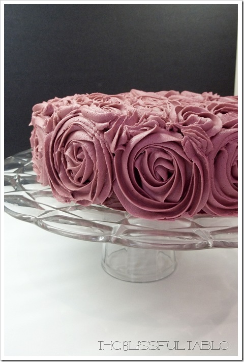 The Blissful Table: Roses Cake